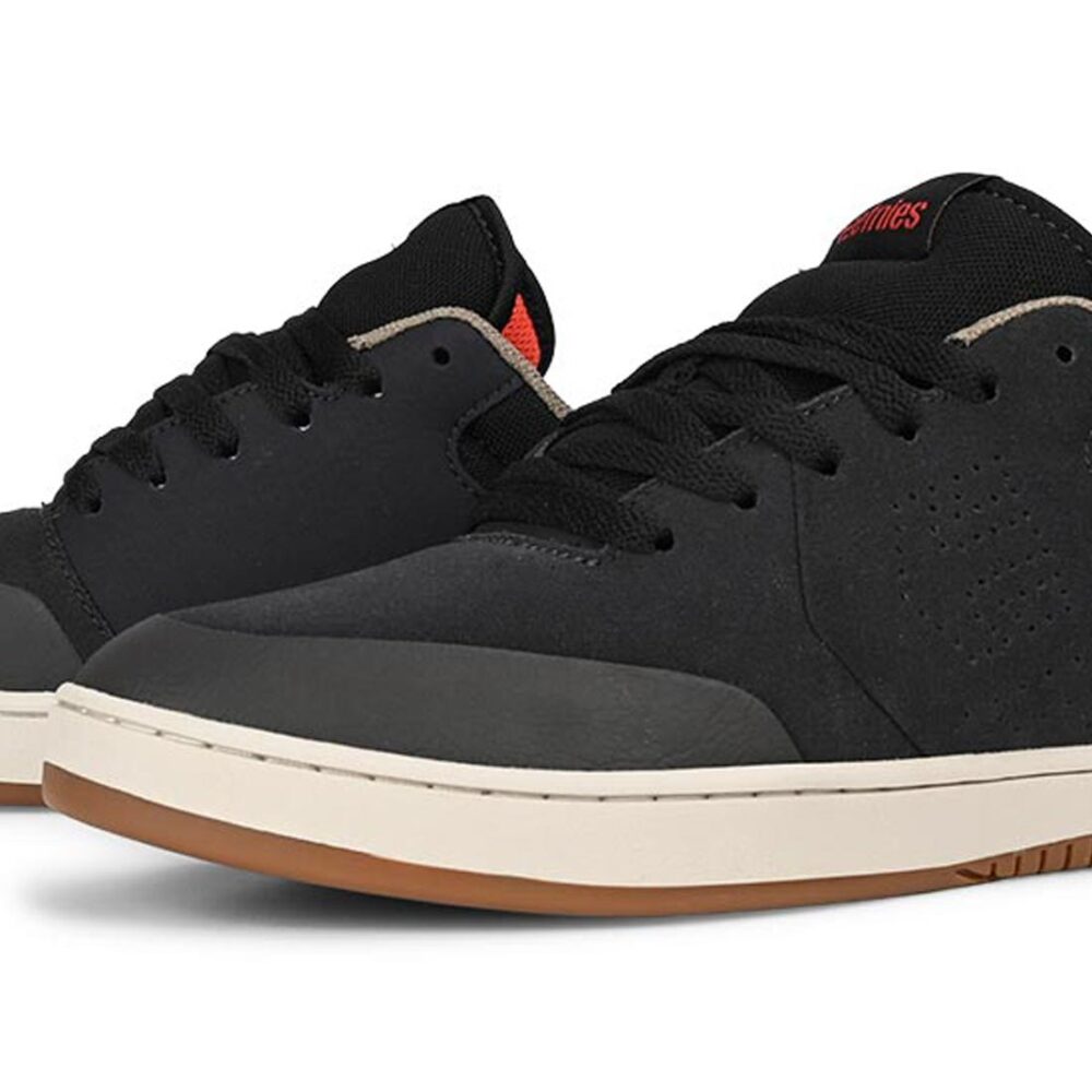 Etnies Marana Skate Shoes - Dark Grey/Black/Red - Supereight