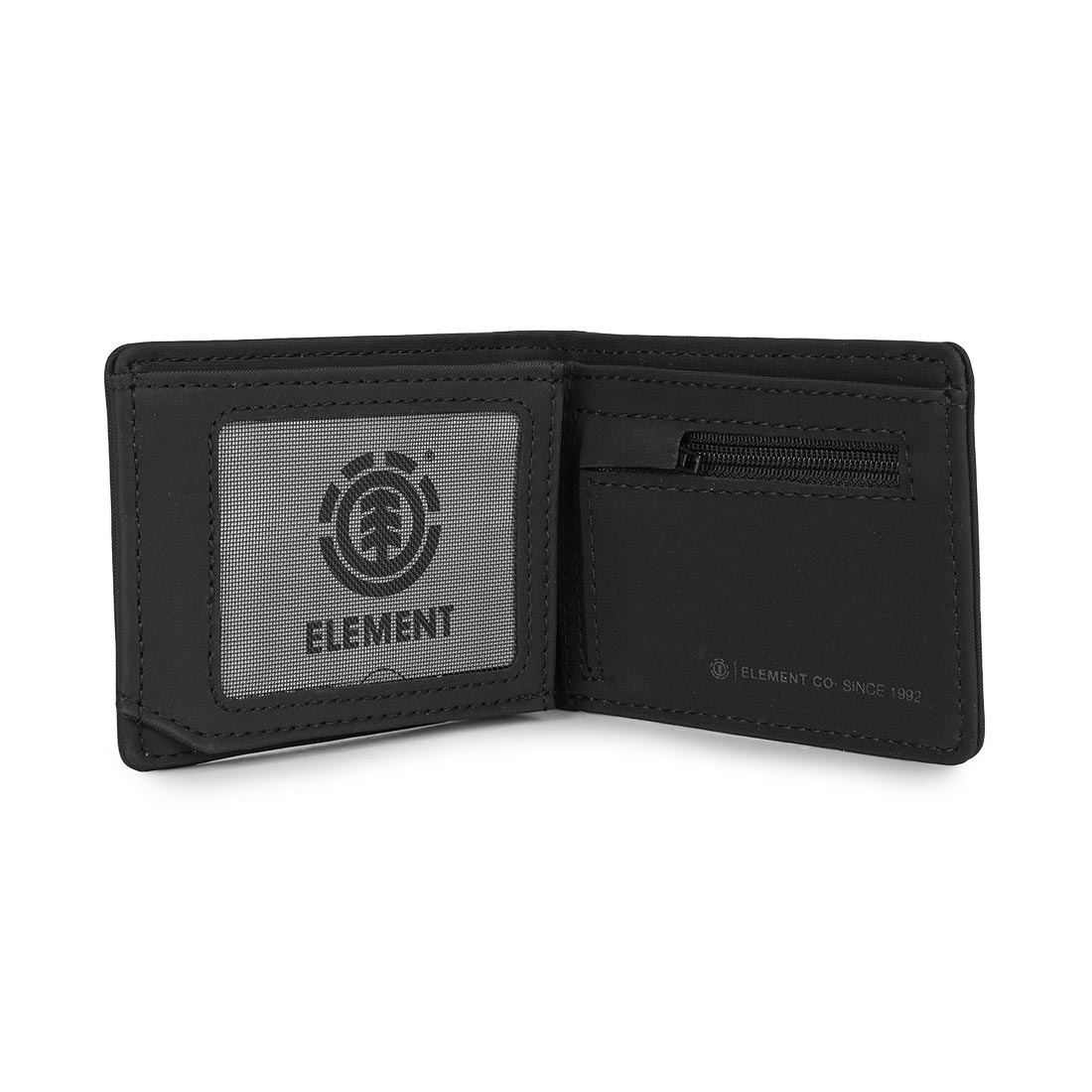 Element Icon Mini Wallet - Flint Black - Supereight