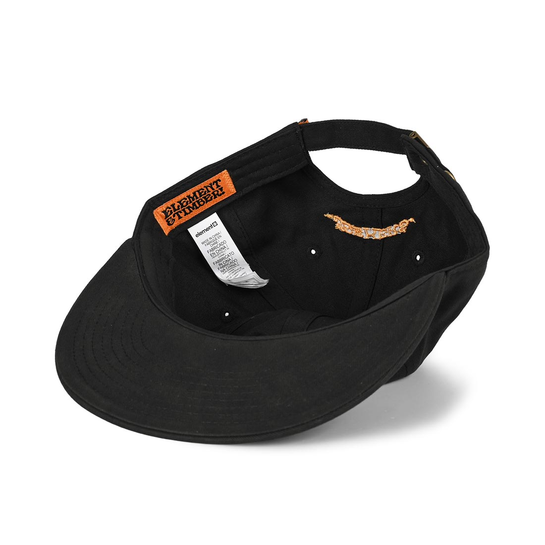 Element x Timber Strapback Cap - Flint Black - Supereight