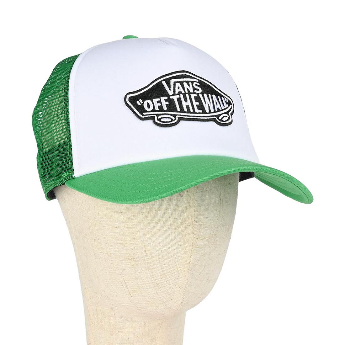 Vans Classic Patch Curved Brim Trucker Hat - Vivid Verdant
