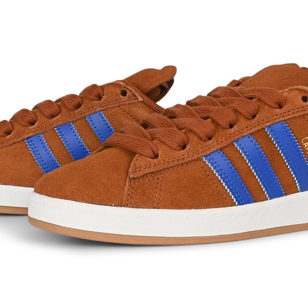 Adidas Campus 90s ADV Skate Shoes - Bronze/Blue/White
