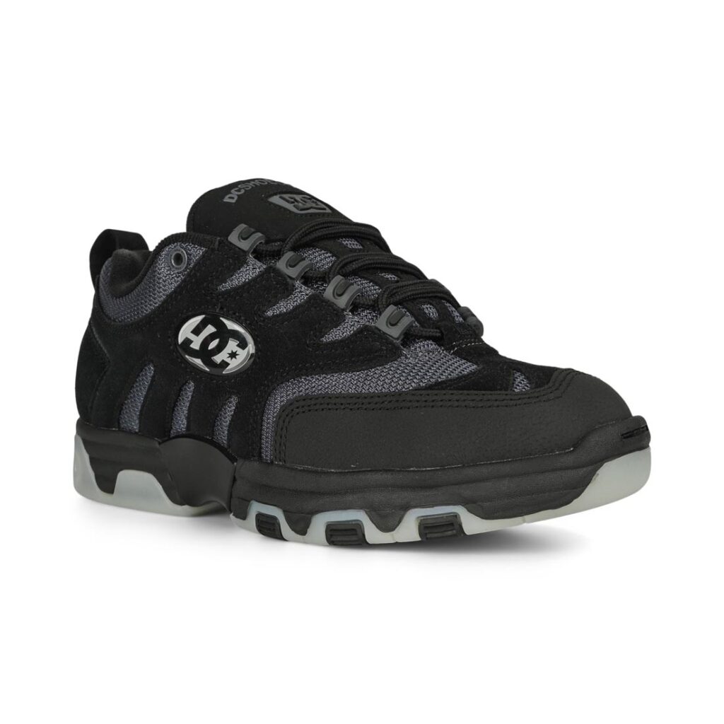 DC Hybrid OG Skate Shoes - Black/Grey - Supereight