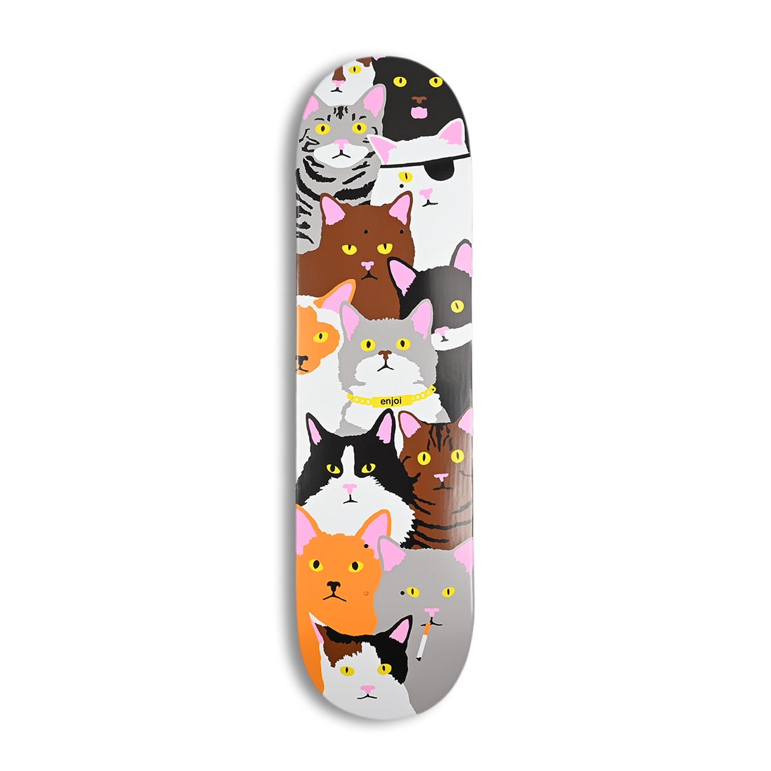 Enjoi Cat Collage R7 Skateboard Deck - Supereight