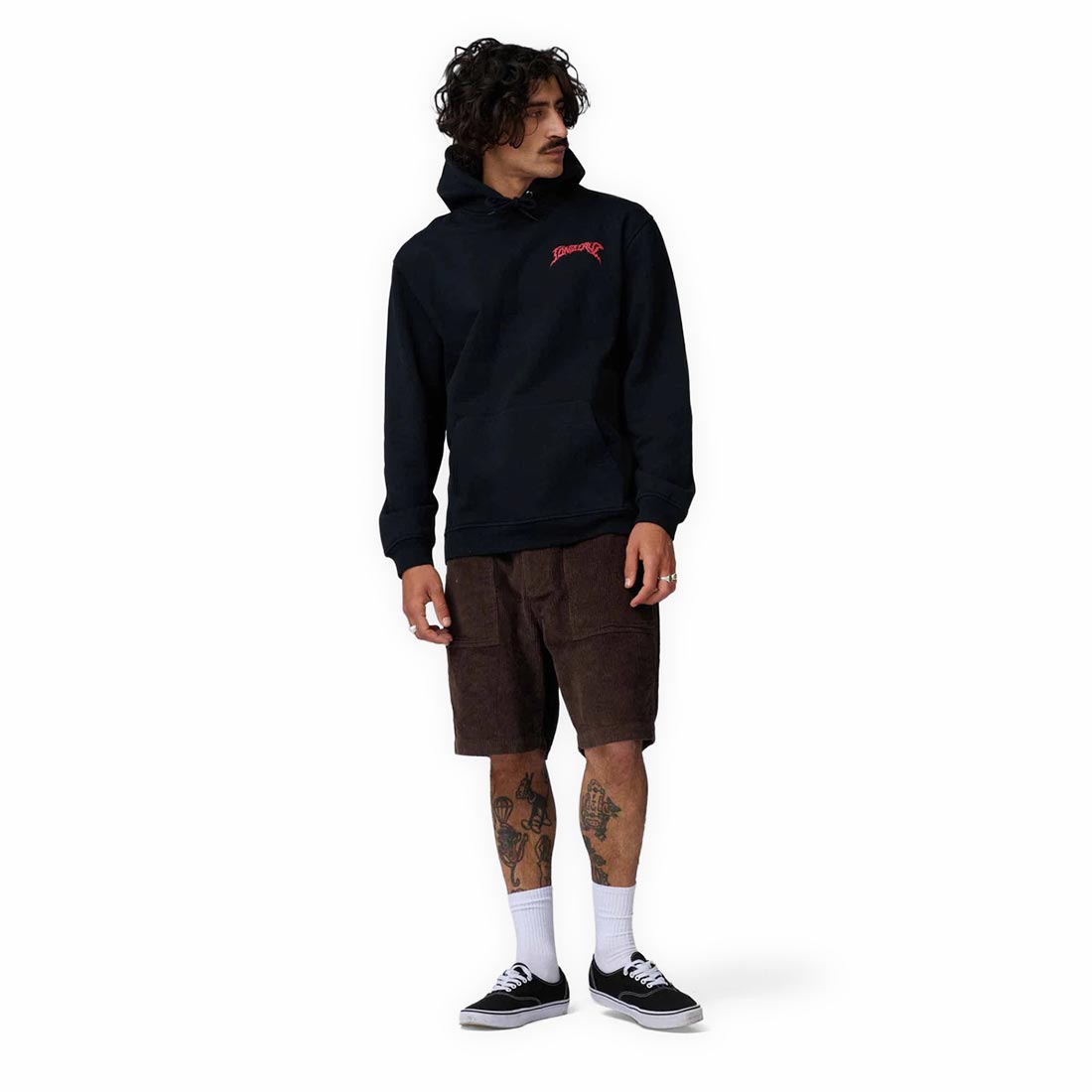 Santa Cruz Out Of Time Pullover Hoodie - Black - Supereight