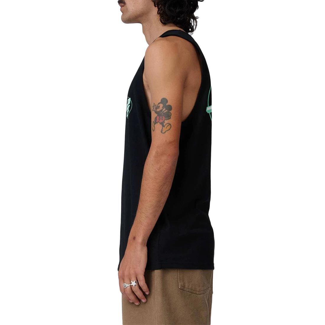 Santa Cruz Partial Dot Vest - Black/Mint - Supereight