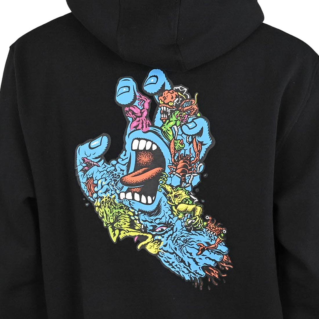 Santa Cruz Roskopp Screaming Five Pullover Hoodie - Black