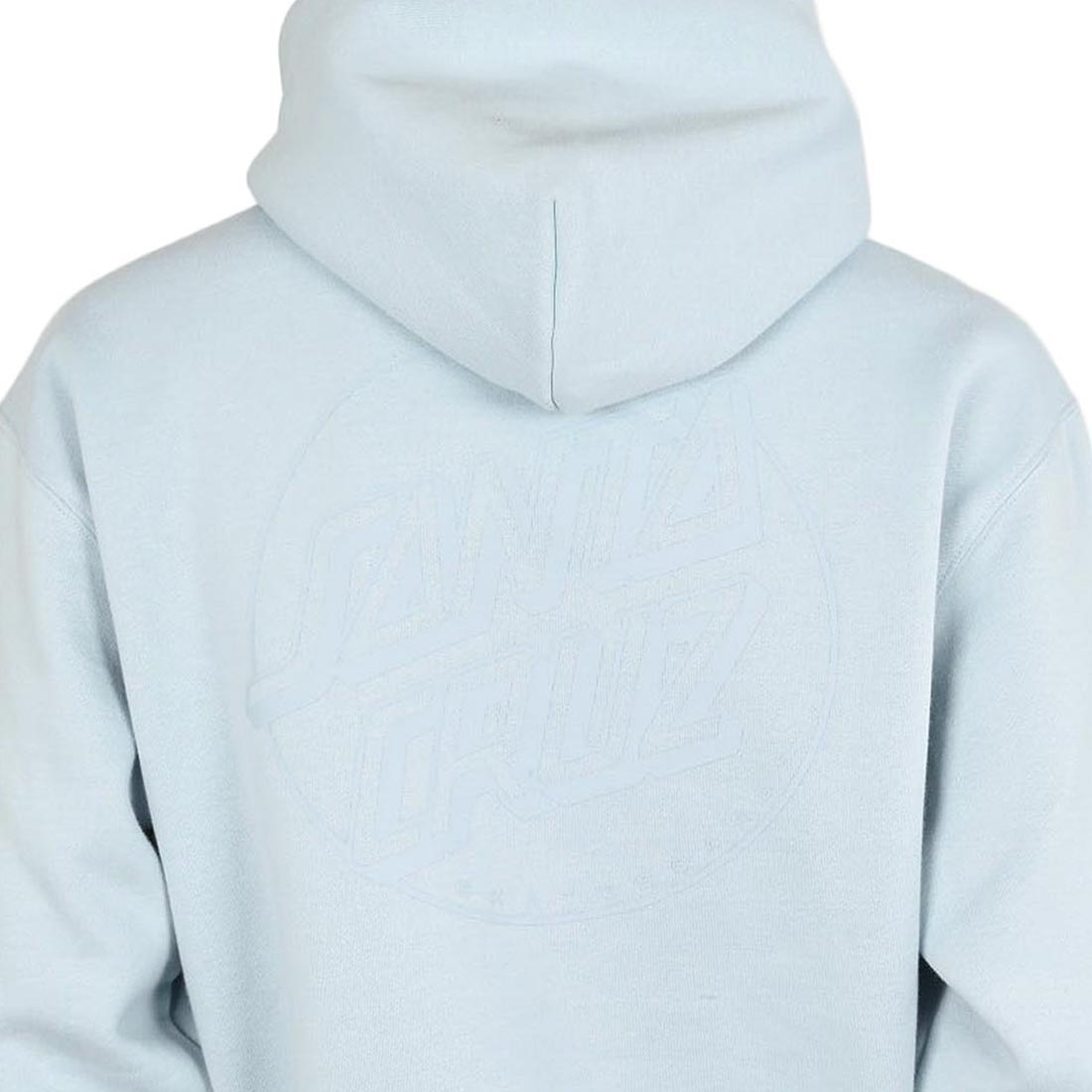 Santa Cruz Tonal Opus Dot Stripe Pullover Hoodie - Fresh Blue