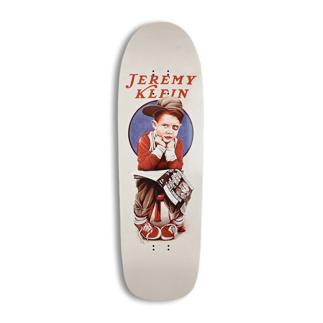 World Industries Klein Black Eye Kid 9.625″ Skateboard Deck