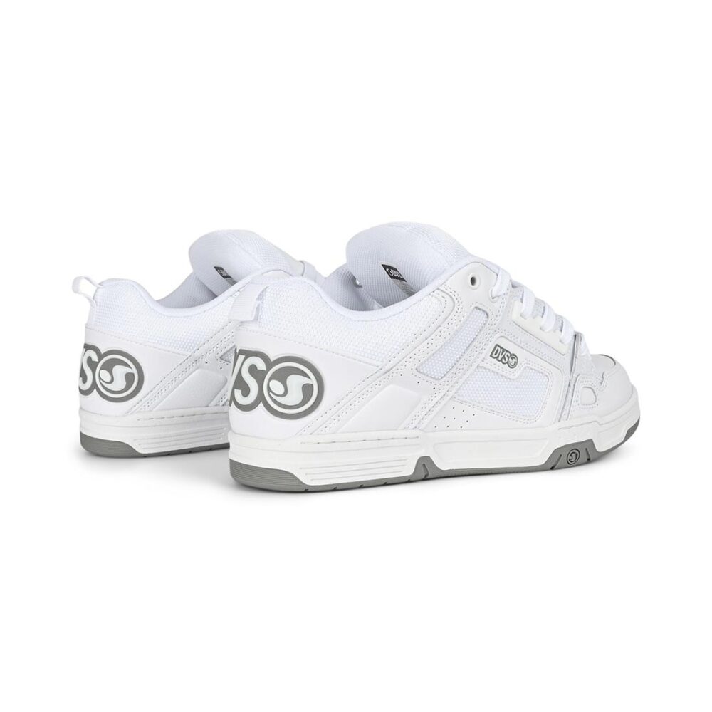 DVS Comanche Shoes - White/White/Grey - Supereight