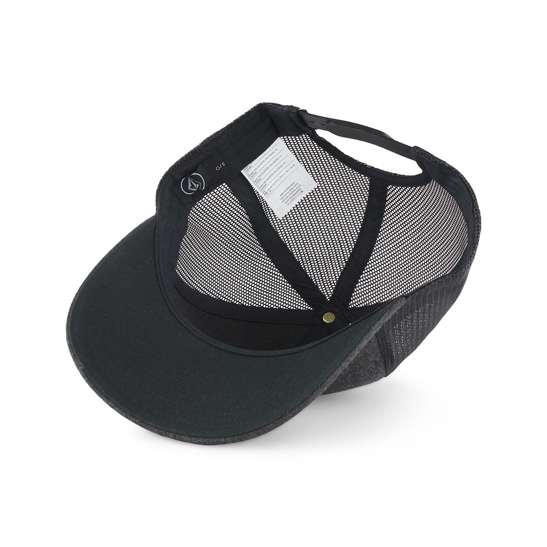 Volcom Full Stone Mesh Back Trucker Cap - Charcoal Heather